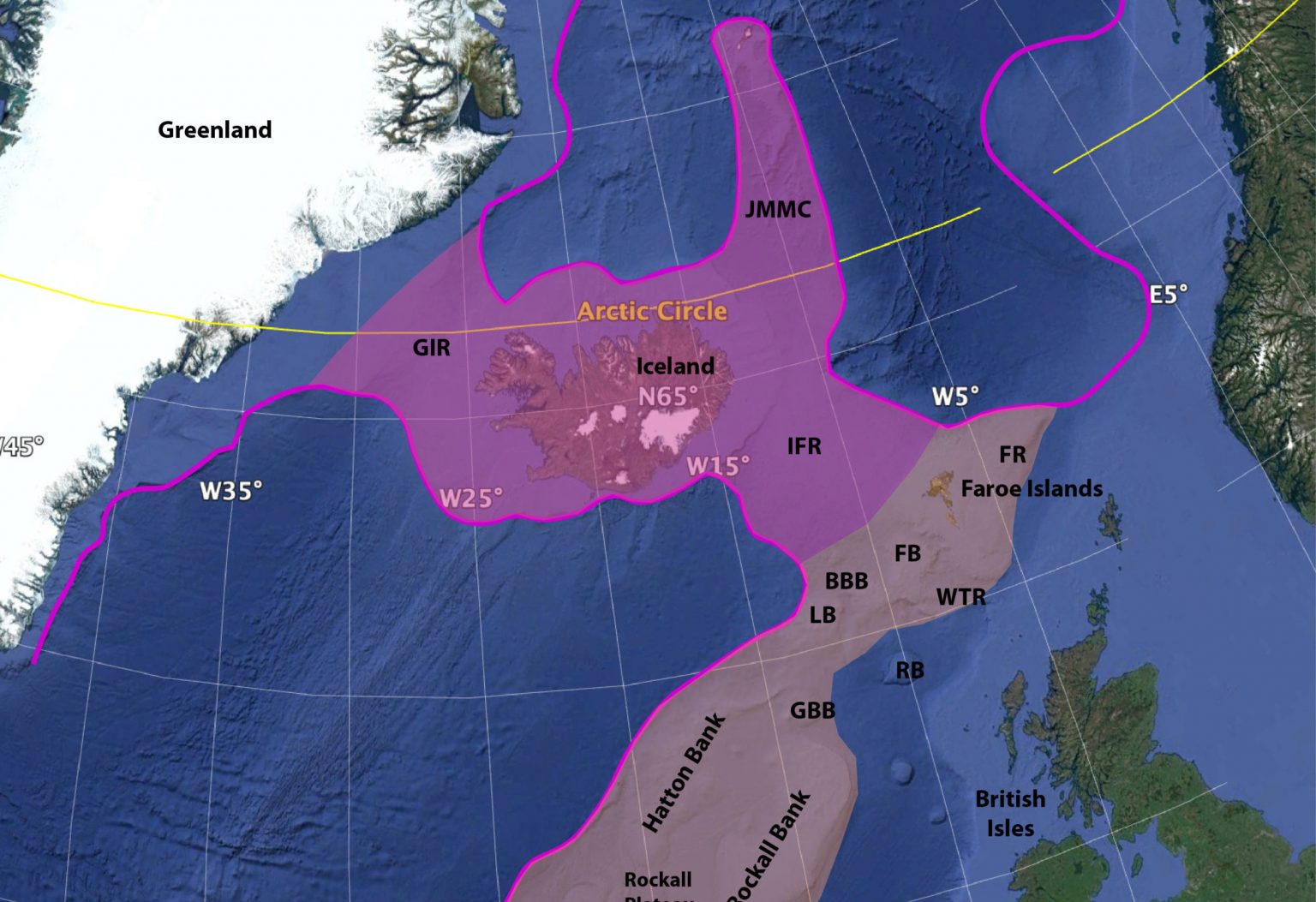 A submerged continent under Iceland .. Will we witness a re-drawing of ...